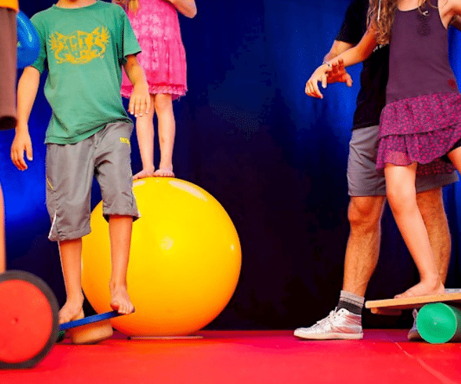 Animation atelier cirque - Agence PALOMA